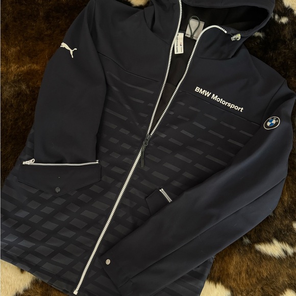 Puma | Jackets & Coats | Puma Black Performance Jacket With Quilted ...